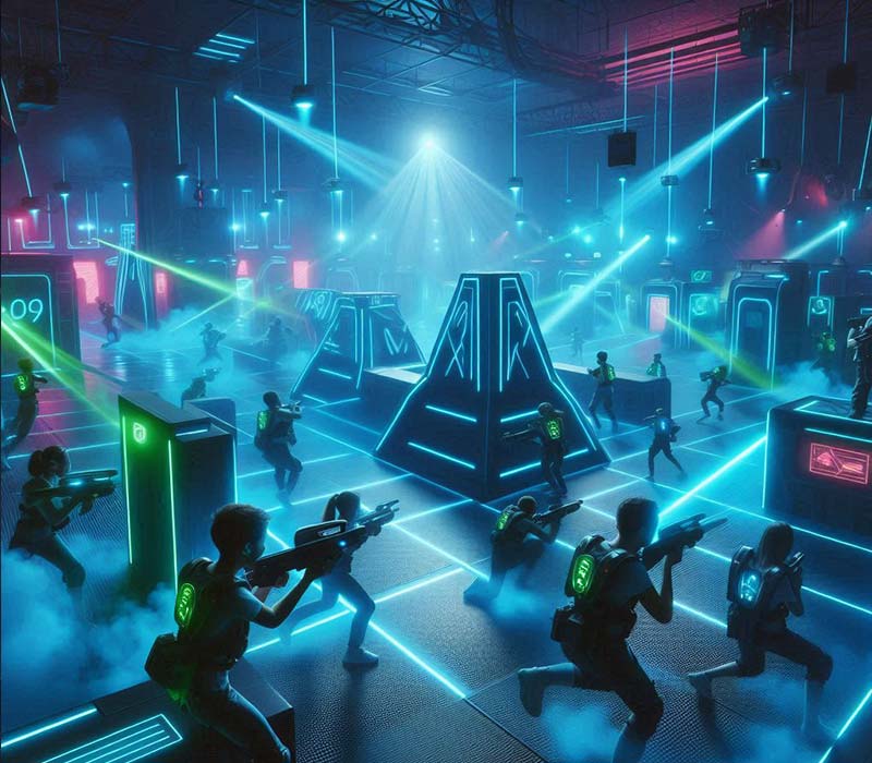 Laser tag - escape room | Laser tag and Laser maze | amusement equipment